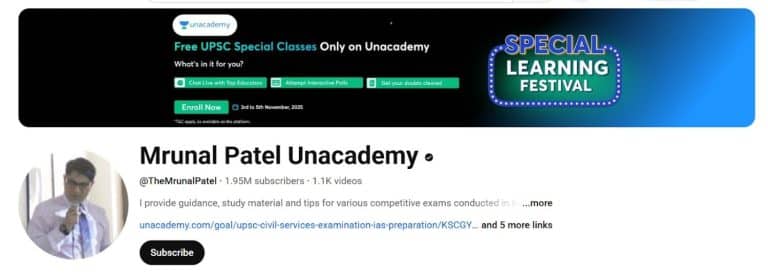 10 Best YouTube Channels For UPSC Preparation (2025 List)