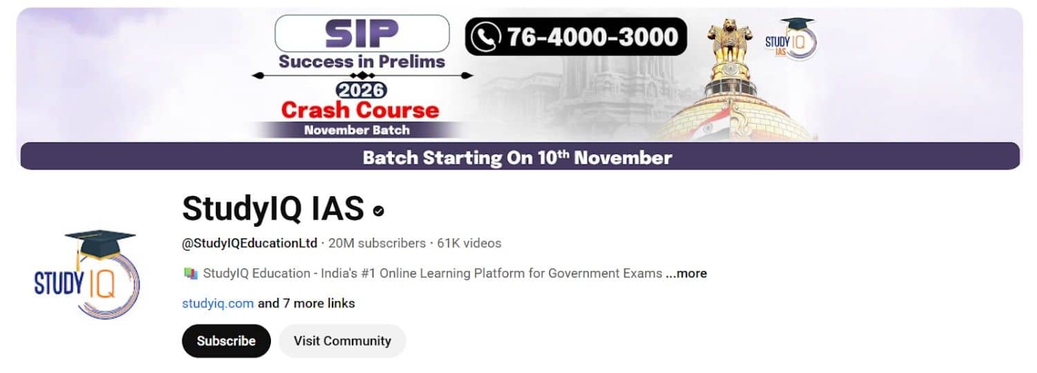 10 Best YouTube Channels For UPSC Preparation (2025 List)